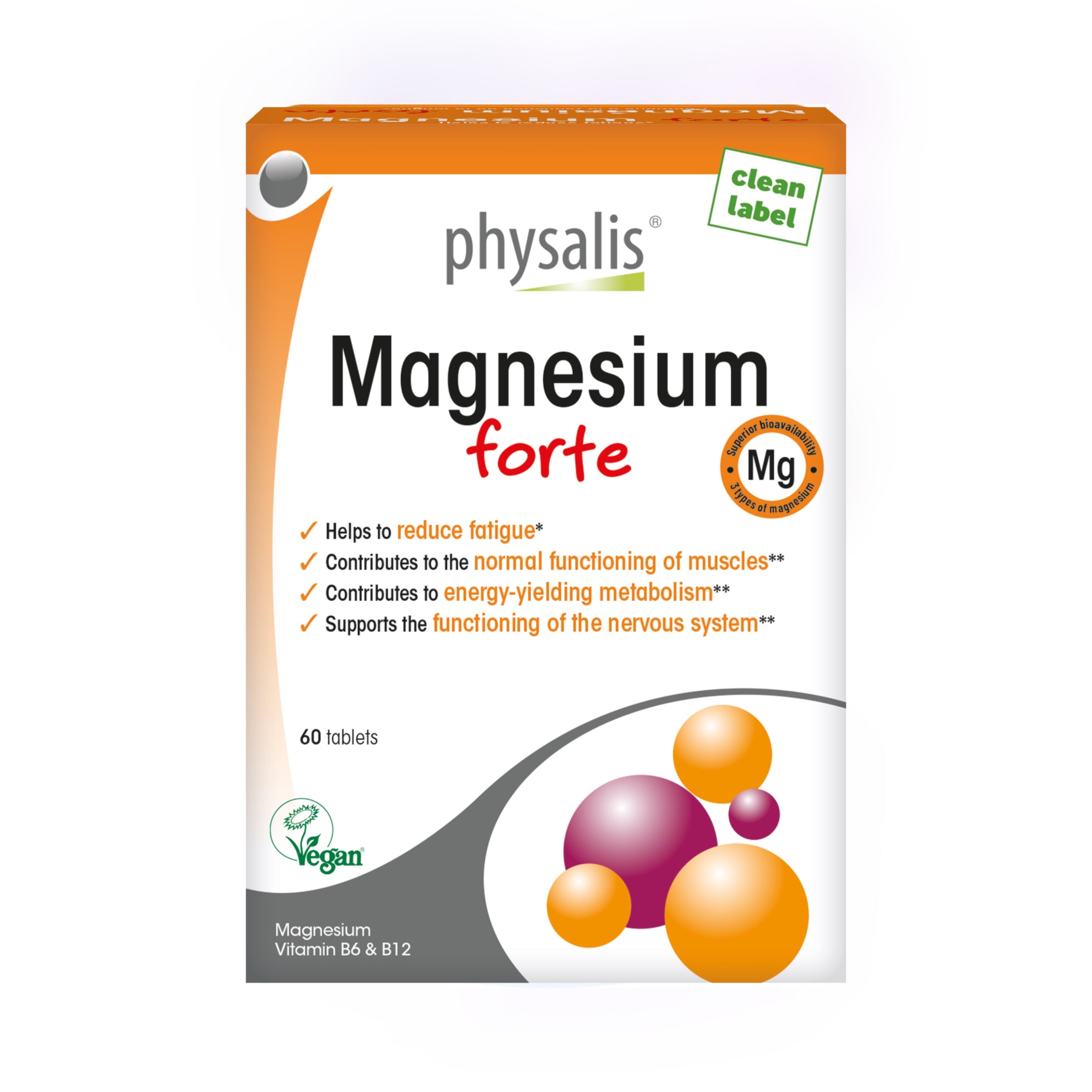 Magnesium Forte Tabletten – Voor Spieren & Energie — Acai Amsterdam